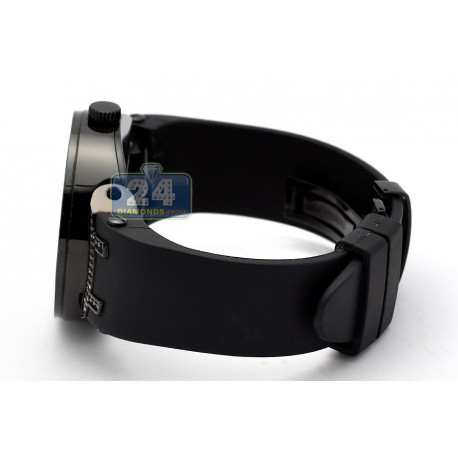 Joe Rodeo Black PVD Skeleton 2.20 ct Diamond Mens Watch JJM82