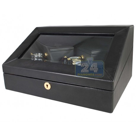 Double Hand Wound Manual Watch Winder W31004 Orbita Sempre Black