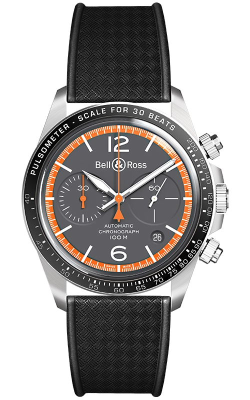 BRV294-ORA-ST/SRB Bell & Ross BR V2-94 Chrono Garde-Cotes Watch